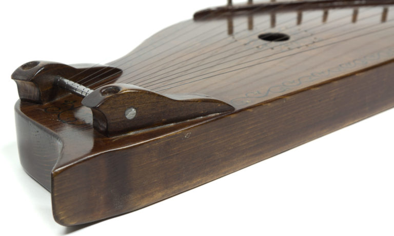 Nine string wing-shaped Psaltery - musical instrument you must play.